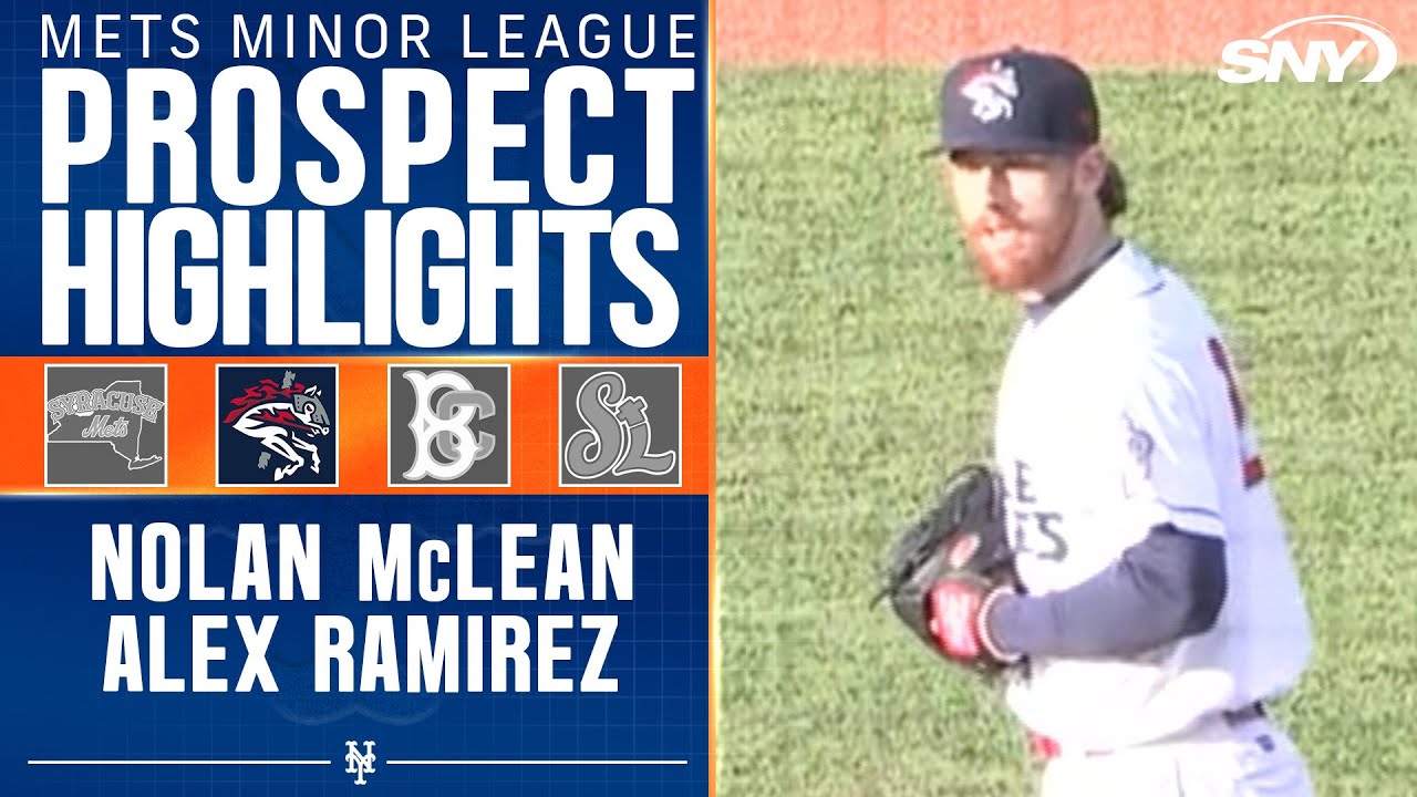 Mets prospects Nolan McLean and Alex Ramirez the difference in ...