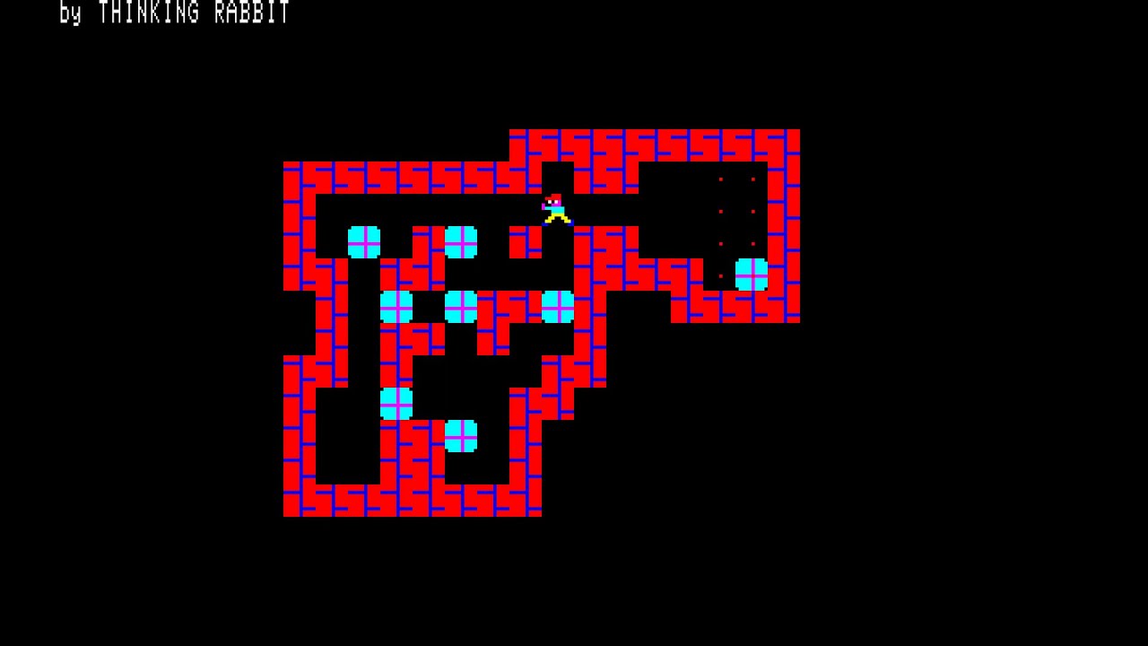 Sony SMC-777 Game: Sokoban (1985 Thinking Rabbit) - YouTube