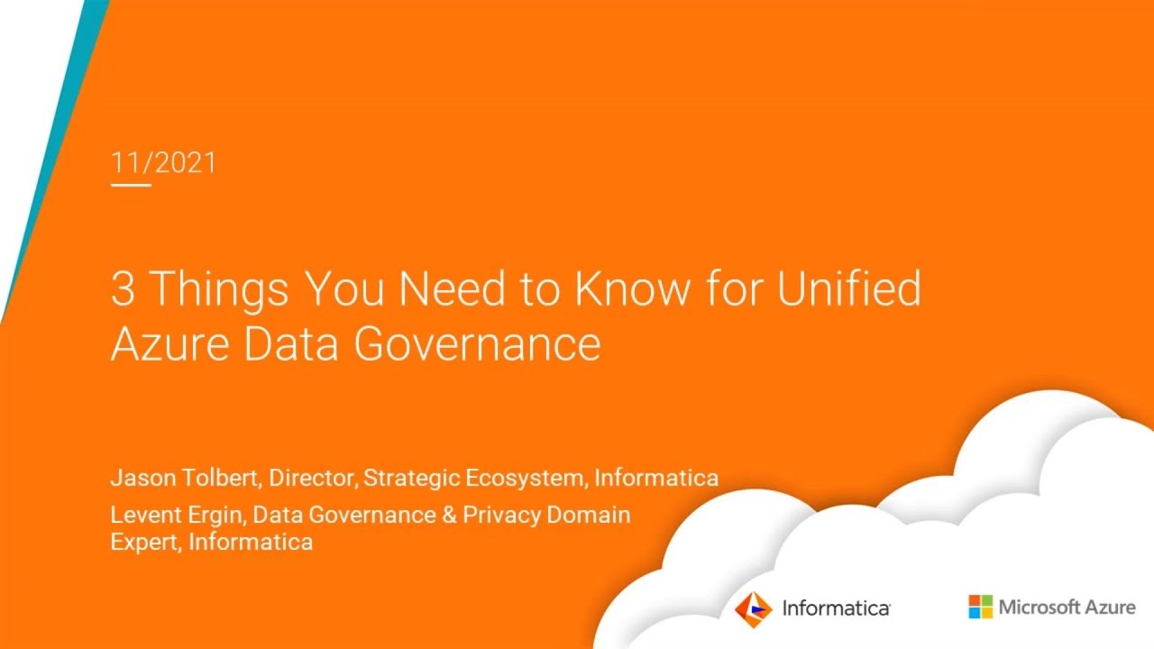 3 Things You Need to Know for Unified Azure Data Governance | OD416 ...