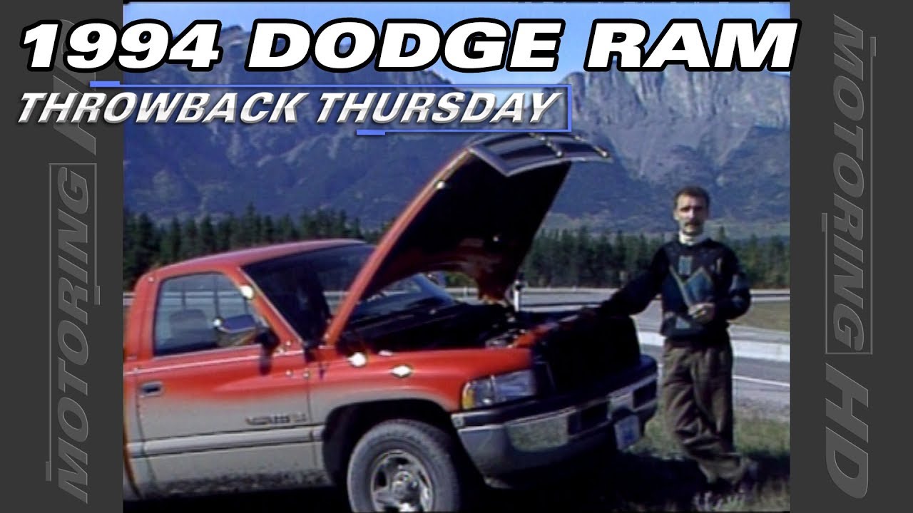 Throwback Thursday: 1994 Dodge Ram Test Drive - YouTube