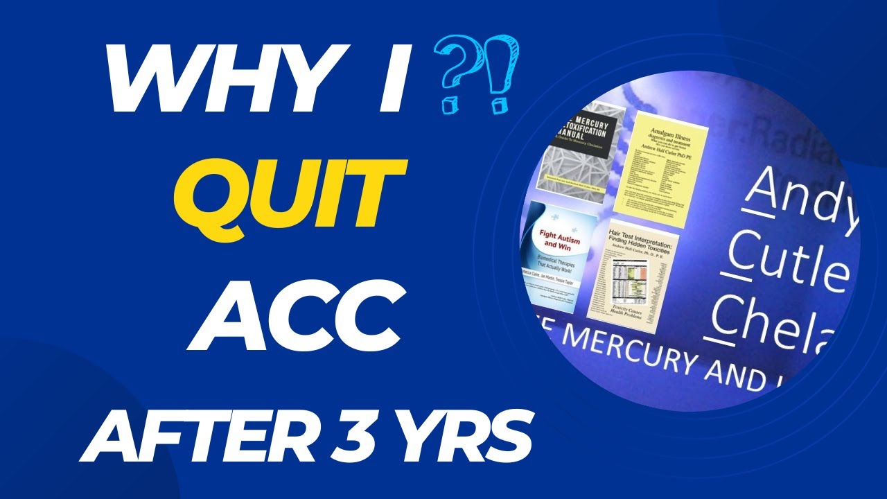 ACC (Andy Cutler) Mercury Chelation Protocol Honest Review, Critique ...