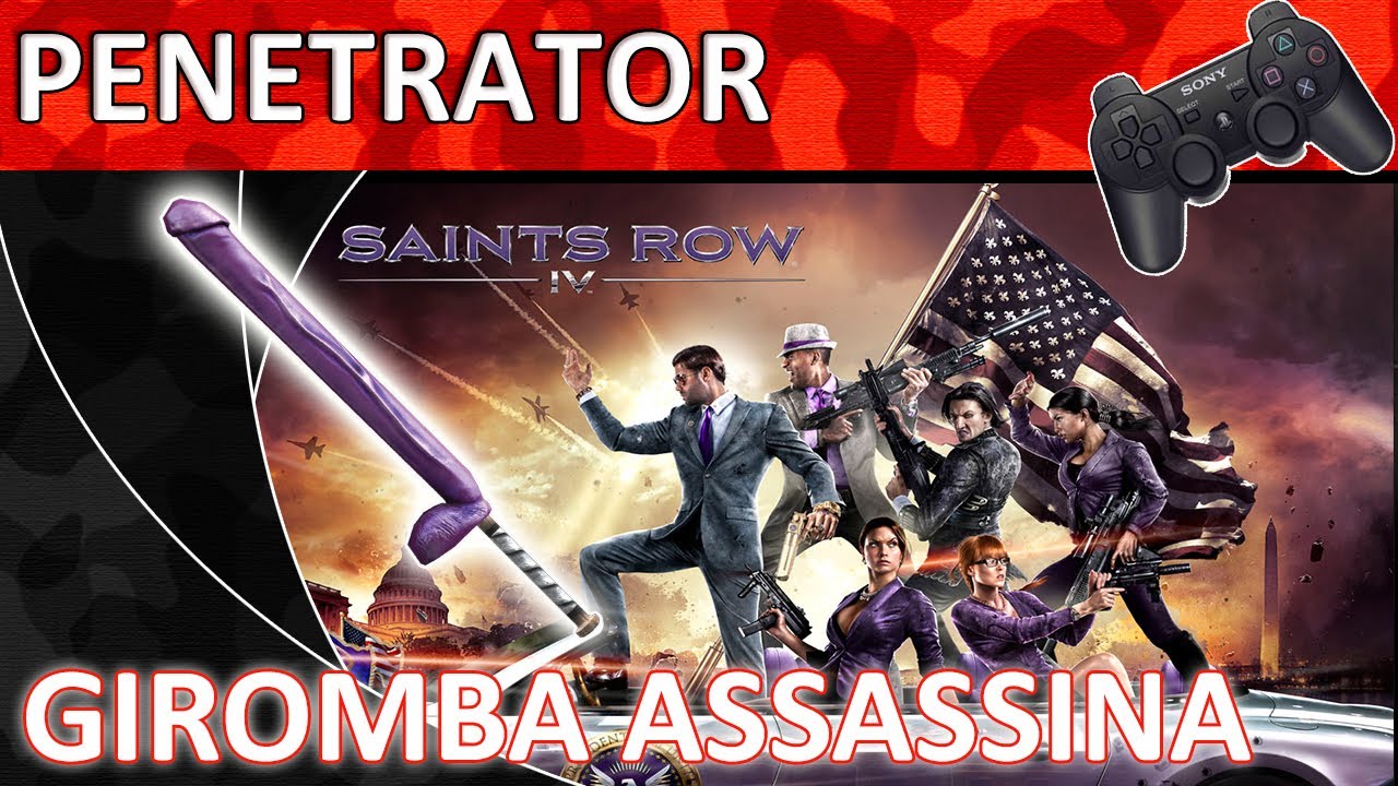 SAINTS ROW IV - PENETRATOR / GIROMBA ASSASSINA - ARMA SECRETA COMO ...