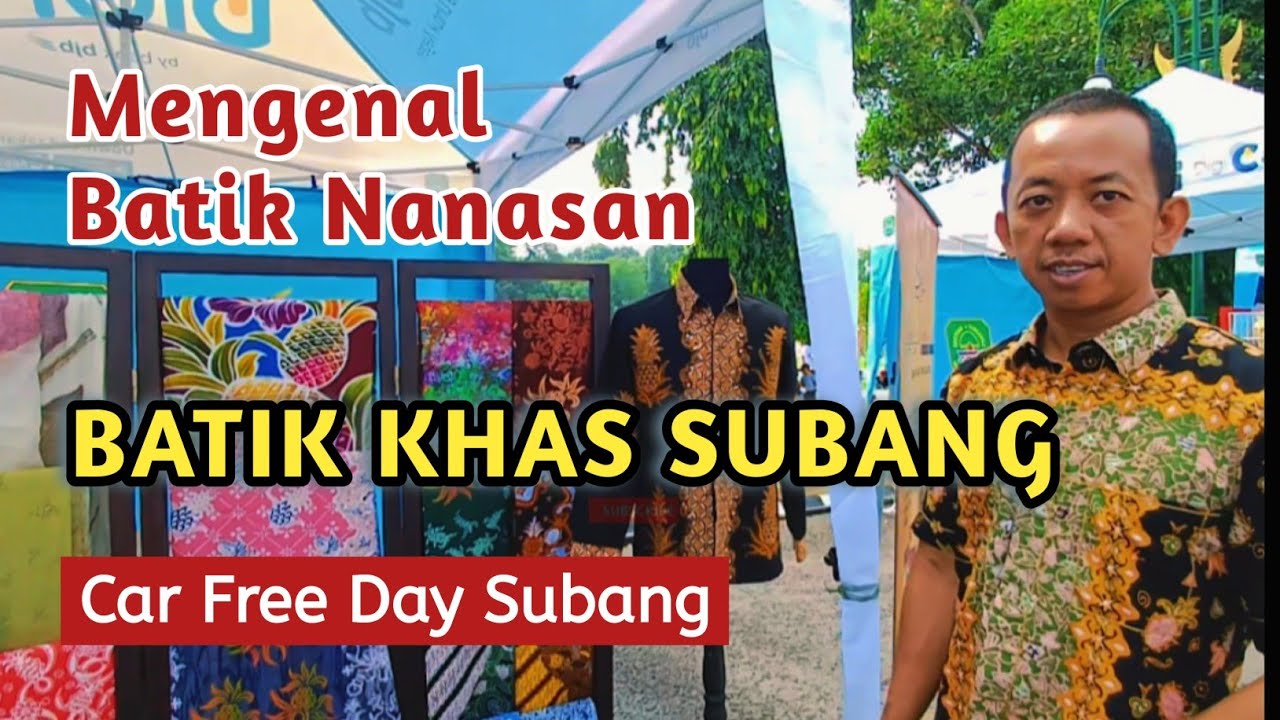 Mengenal Batik Nanasan - Batik Khas Subang #batiknanasan #batik #subang ...