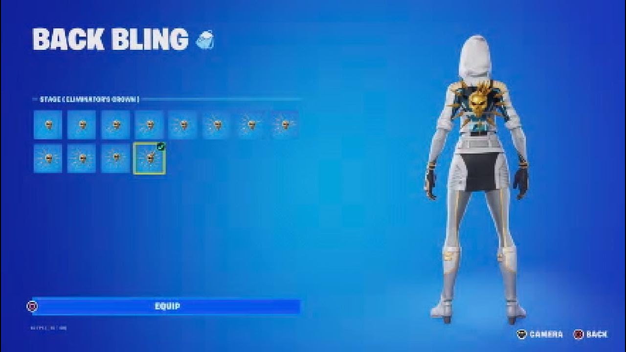 The new sweatiest backbling in fortnite - YouTube