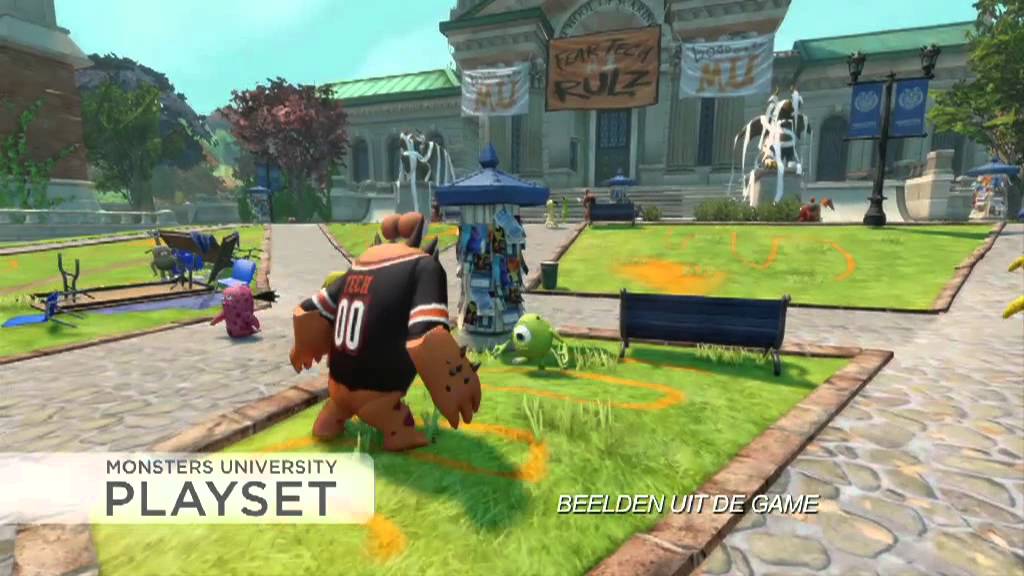 Disney Infinity - Monsters University: Mike Gameplay Video (Dutch ...
