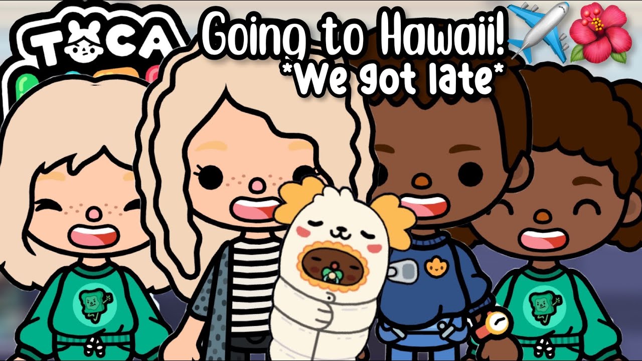 Hawaii Vlog pt.1 🌺 ️ | Vlogs with Gaby and Ava | Vlog#157 | Toca life ...