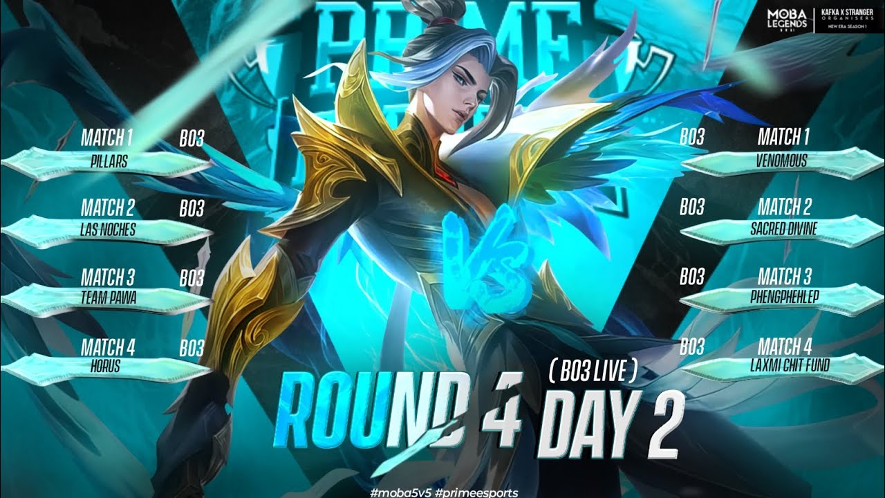 PRIME ESPORTS SEASON 1 | ROUND 4 DAY 2 | EPIC SHOWDOWN BETWEEN TOP ...