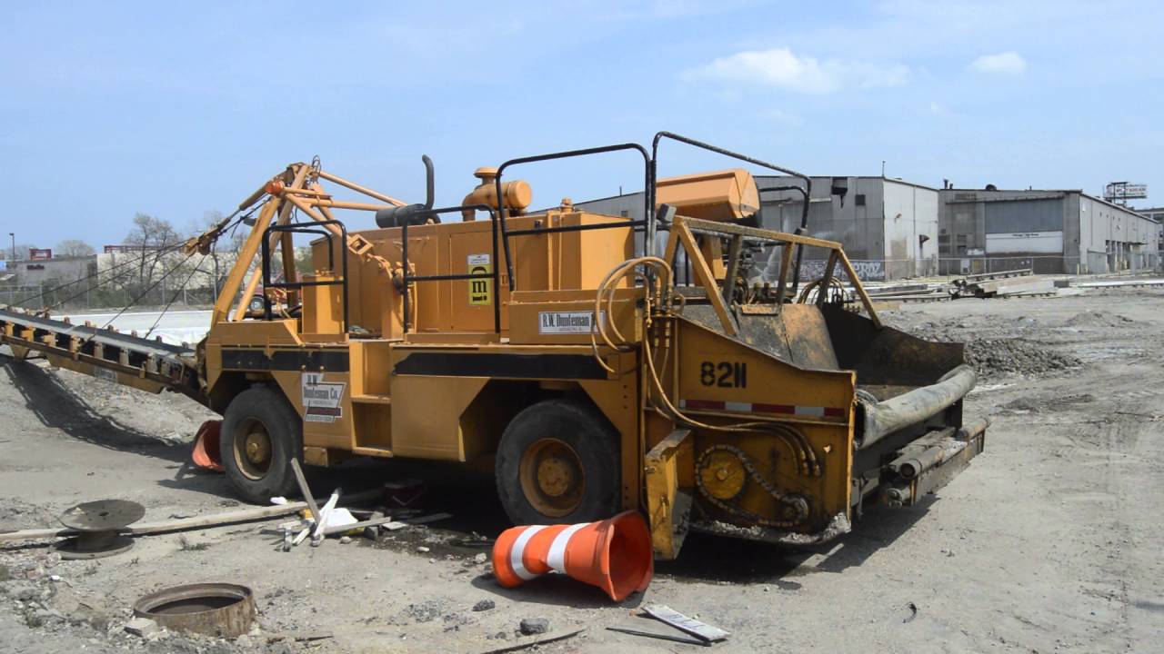 CMI Concrete Transfer Paver Distant Mini Walkaround - YouTube