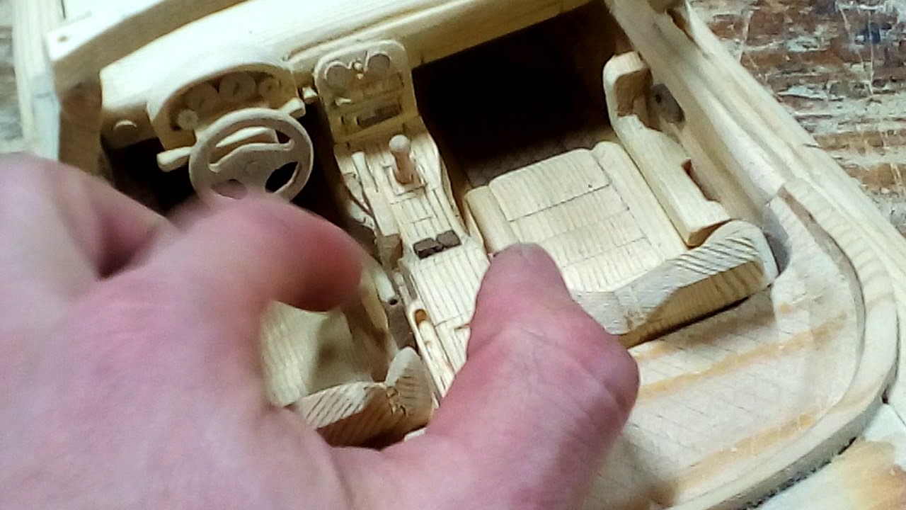 Mazda MX5 89΄΄΄Wooden Model Part 1 (build) - YouTube