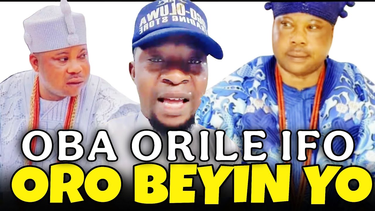 ORO BEYIN YO!! EWAGBO IBI TI ORO OBA ORILE IFO YORI SI OO. ALFA ALHAMID ...