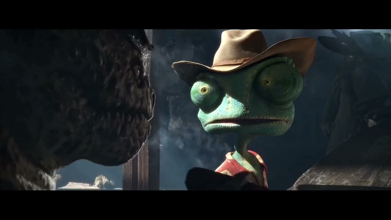 Rango | Bar Fight Scene - YouTube