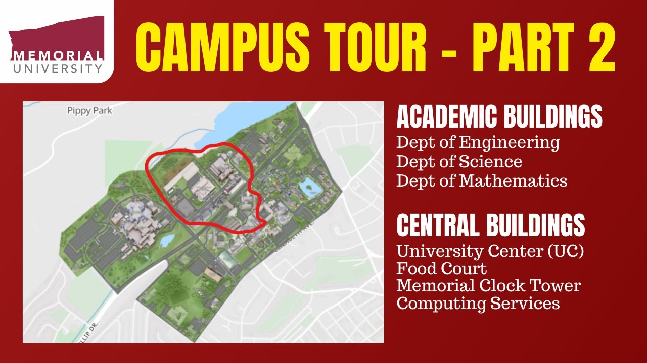 MUN Campus Tour (Part 2) - YouTube