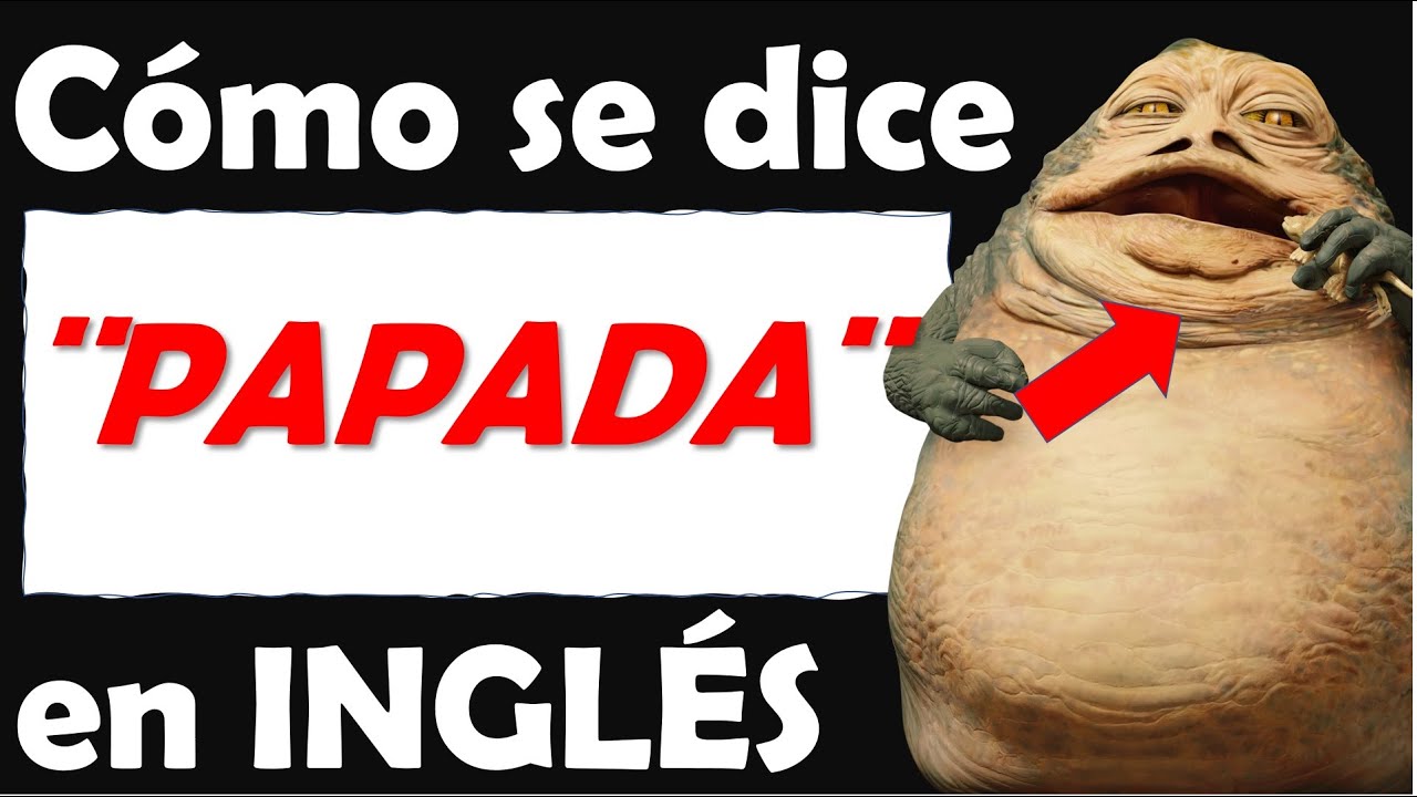 Como se dice PAPADA en INGLÉS - YouTube