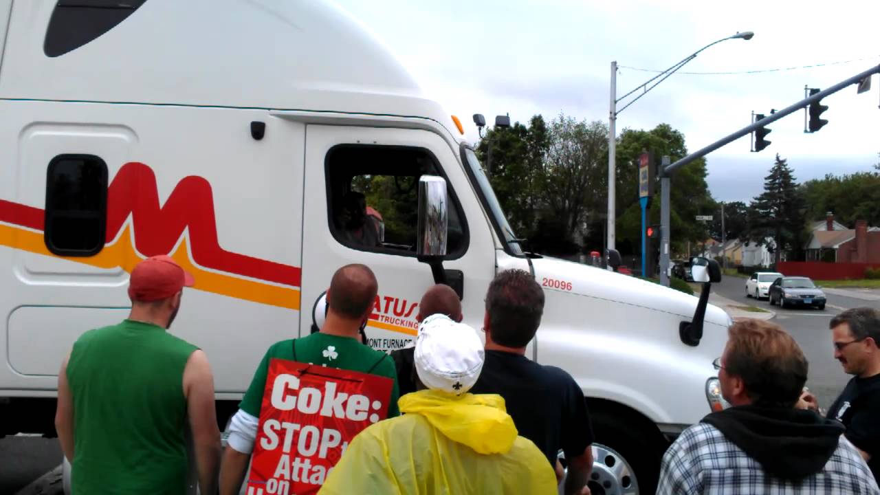 Teamsters 1035 Coca-Cola Strike East Hartford, CT - YouTube