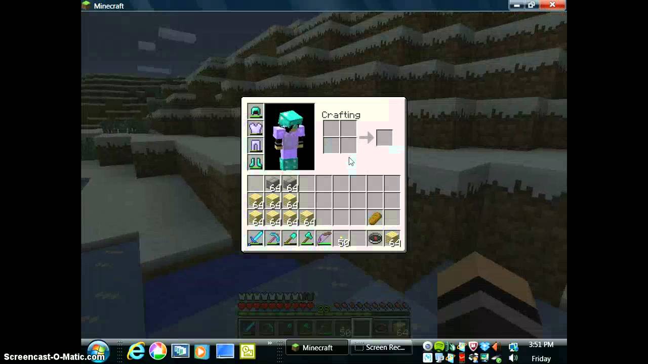 Minecraft-mycelium farm - YouTube