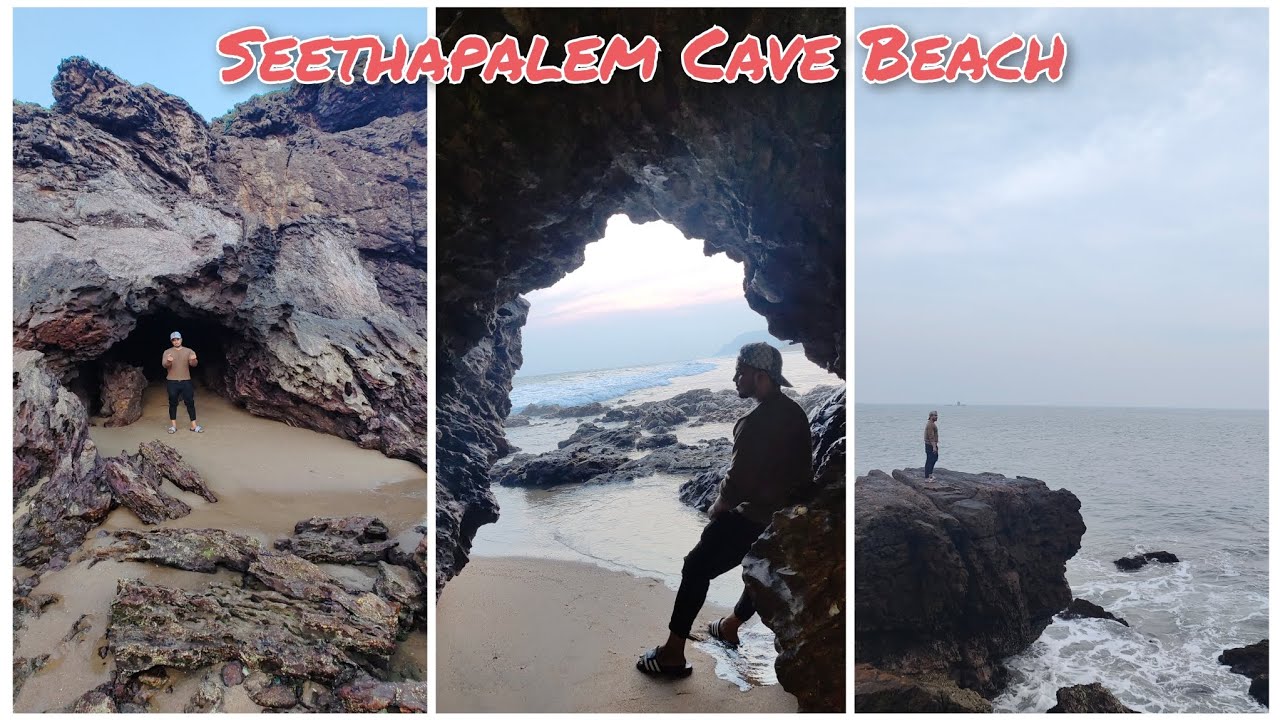 Seethapalem Cave Beach | Hidden Gem | Drone Visuals | 60Km from Vizag ...