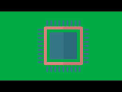 Animated CPU Processors Green Screen - YouTube