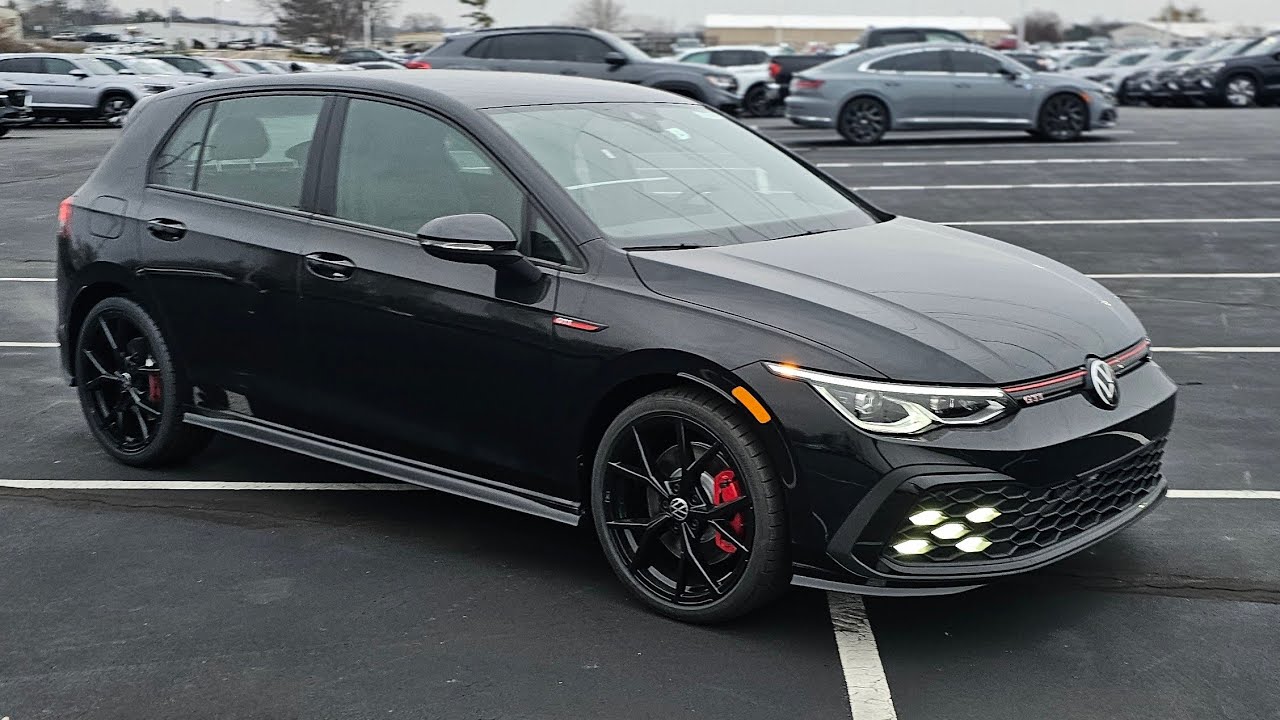 Black. All Black. It's a great look! 2024 VW Golf GTI 380 S. - YouTube