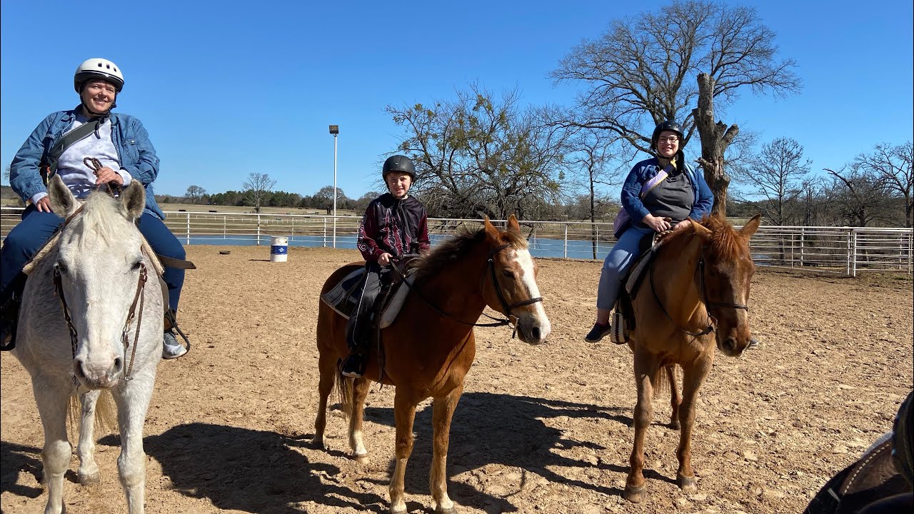 Cabin Creek E2: Horseback riding - YouTube