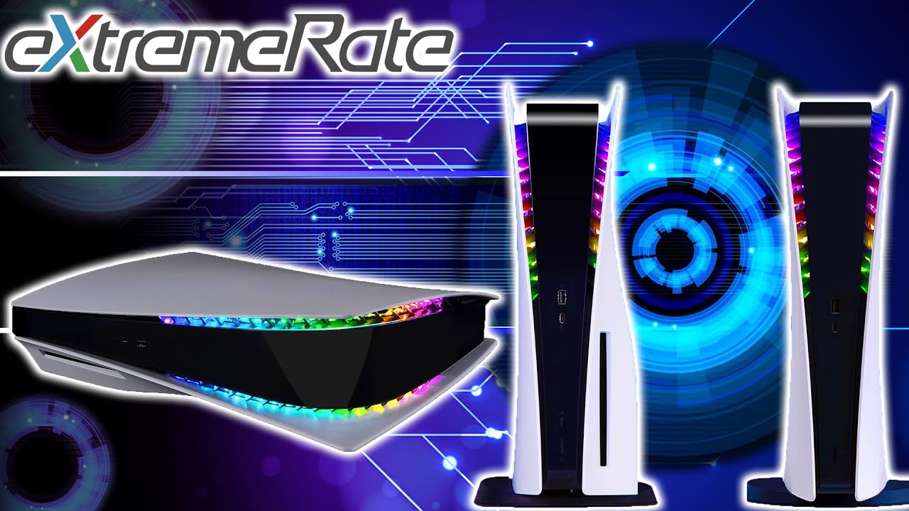 Hardware | eXtremeRate RGB LED Strip für PS5 Konsole, 7 Farben 29 ...