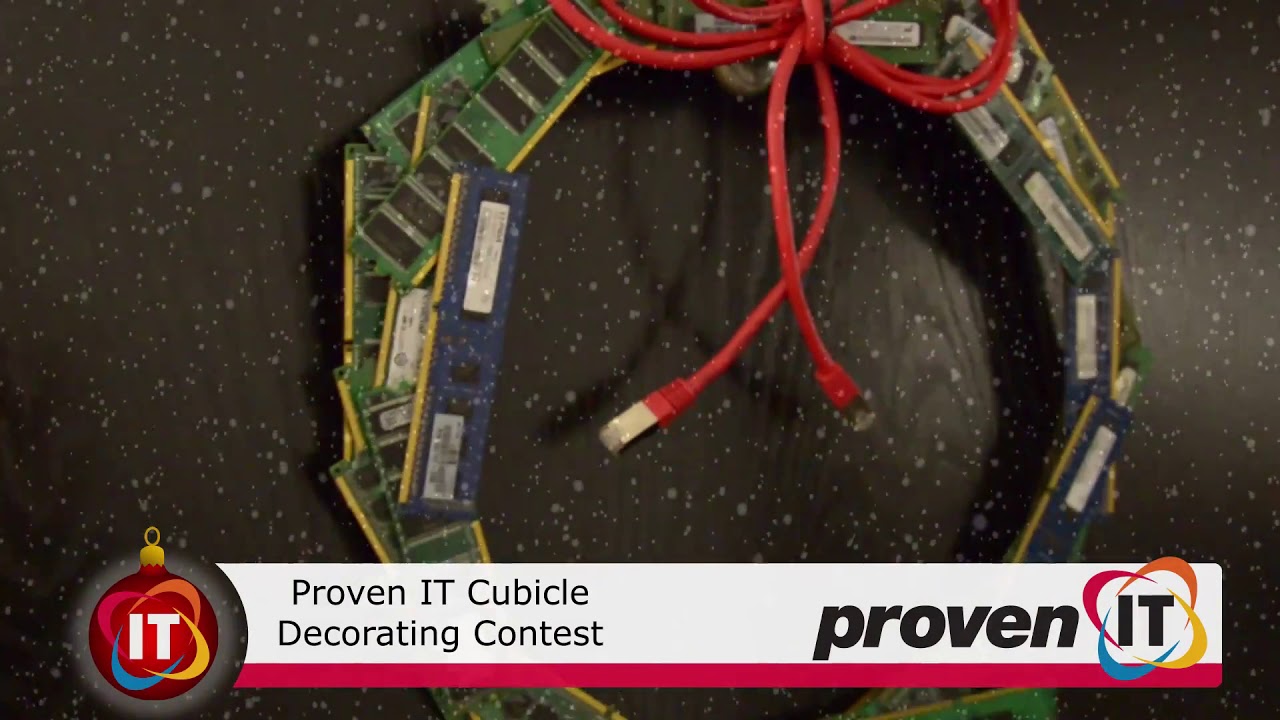 Vote for the Best Holiday Cubicle in our Decorating Contest | Proven IT ...