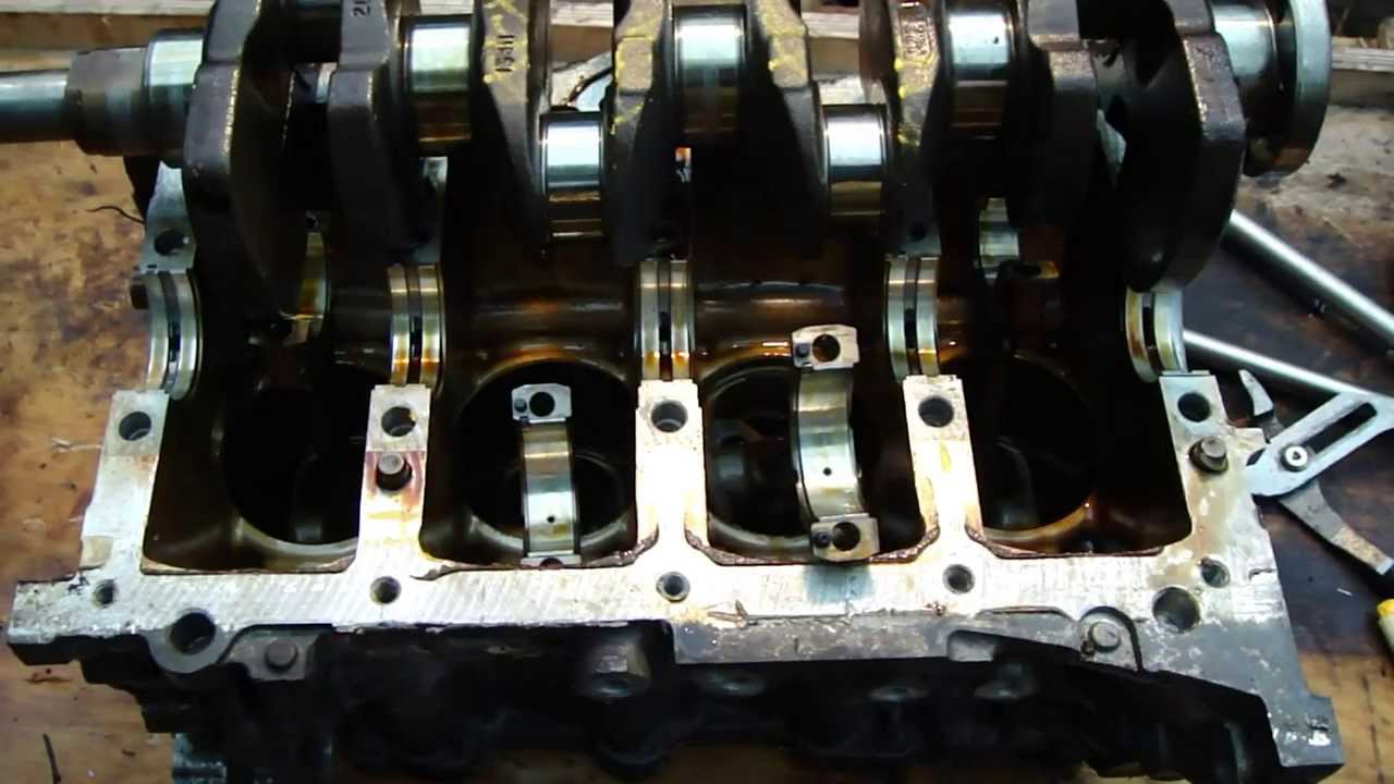 How to disassemble engine VVT-i Toyota Part 27/31: Connection rods and ...