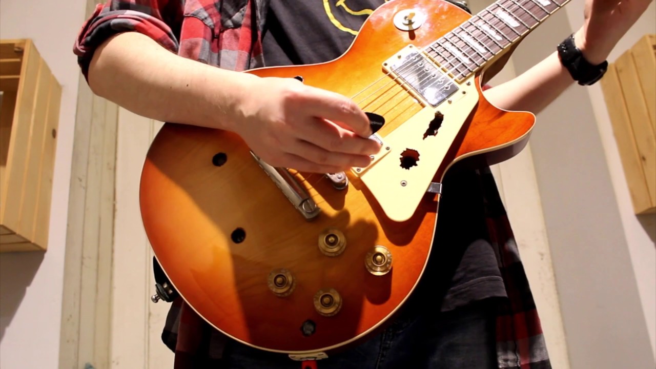 Beck - Face Guitar Cover "Lucille Tribute" - YouTube