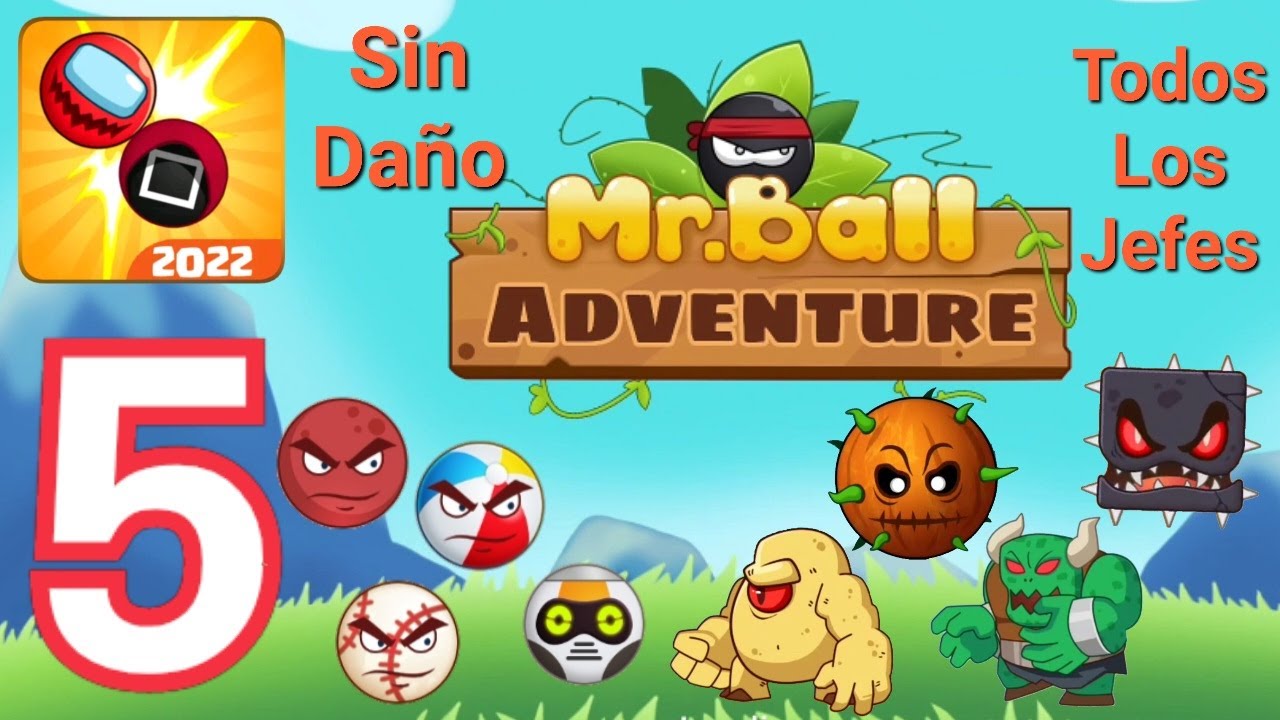 Red Bounce Ball Adventure-(Gameplay 5)-Todos Los Jefes -All Bosses ...