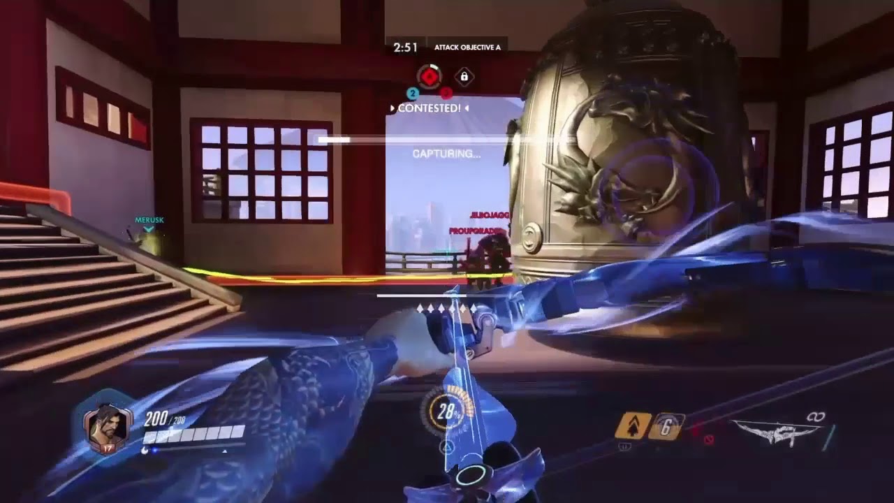 Hanzo storm arrow compilation - YouTube