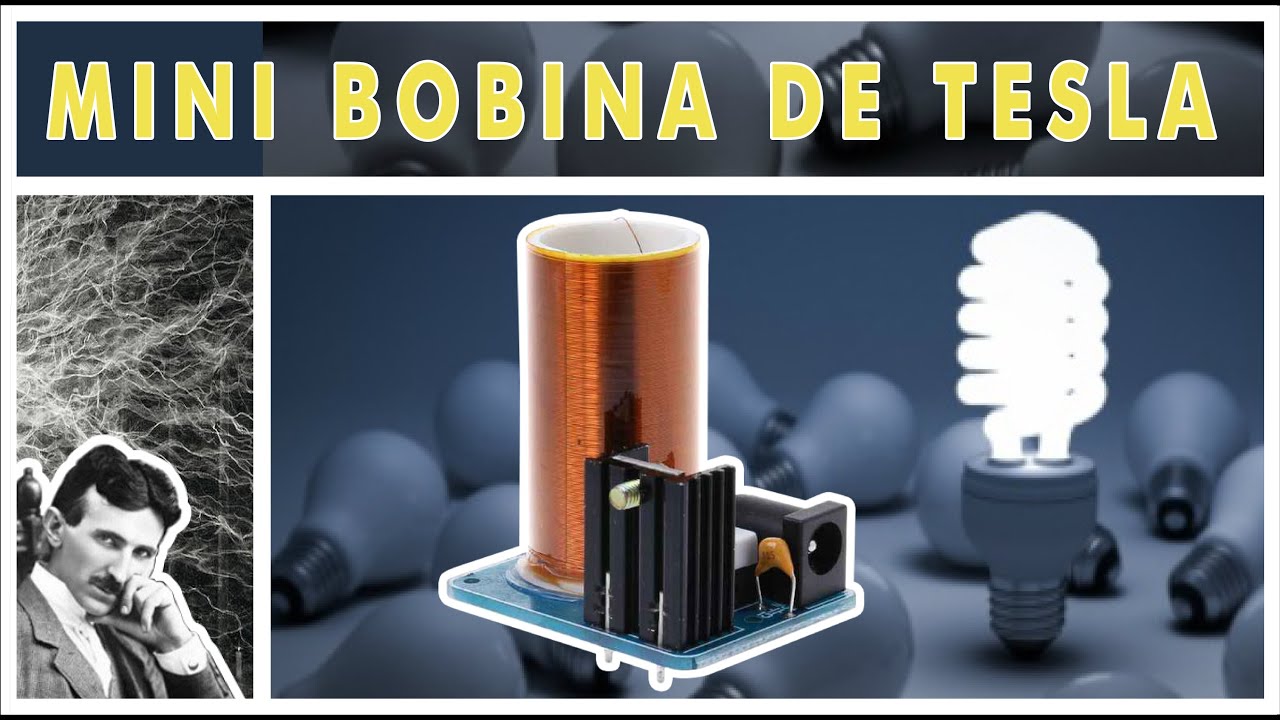 Mini Bobina de Tesla BD243C - Como Testar e Utilizar - Tutorial 1 - YouTube
