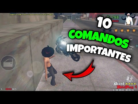 TOP 10 COMANDOS IMPORTANTES PARA INICIANTE - RP - YouTube