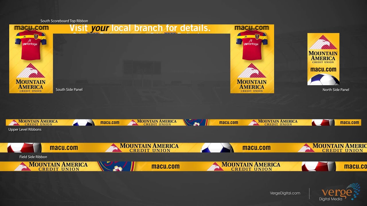 Real Salt Lake Scoreboard and Ribbon Board Animation - YouTube