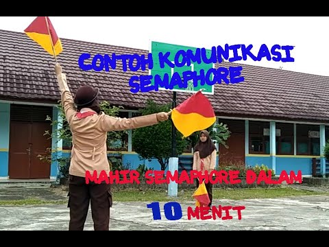 Contoh Komunikasi Semaphore - YouTube