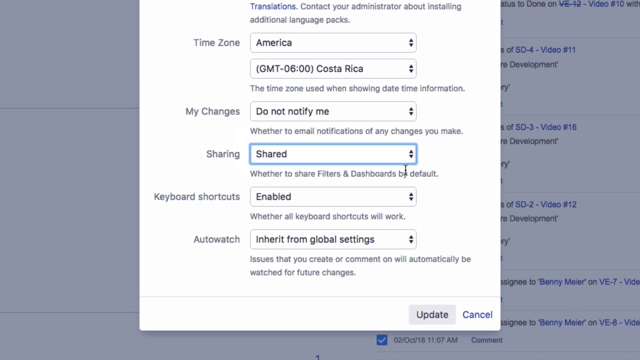 Update User Preferences And Change Language - Learn Atlassian Jira #42 ...