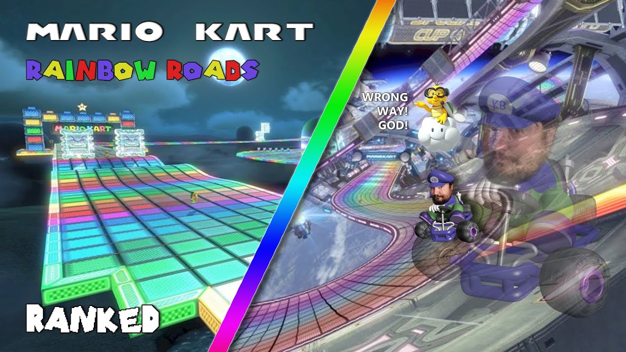 Ranking Rainbow Road Courses in Mario Kart - YouTube