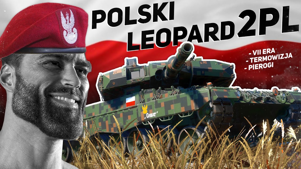 Polski Czołg Leopard 2PL - War Thunder Gameplay PL - YouTube