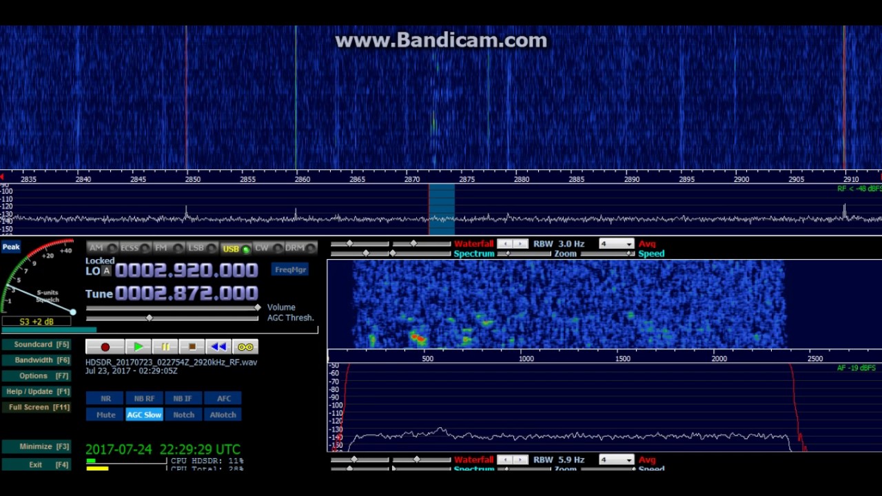 Shanwick Aeradio (Shannon, Ireland) - 2872 kHz (USB) - YouTube