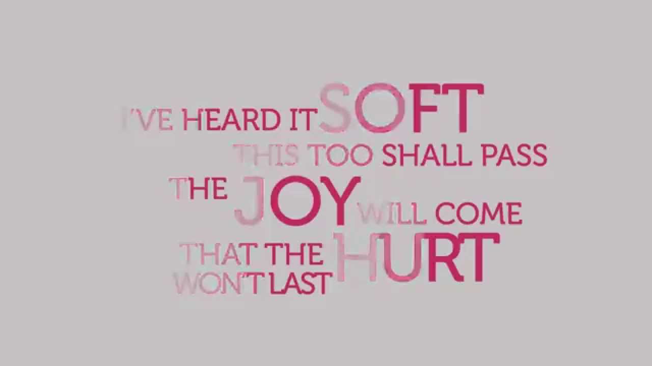 He will not let go_Laura story (Lyrics) - YouTube