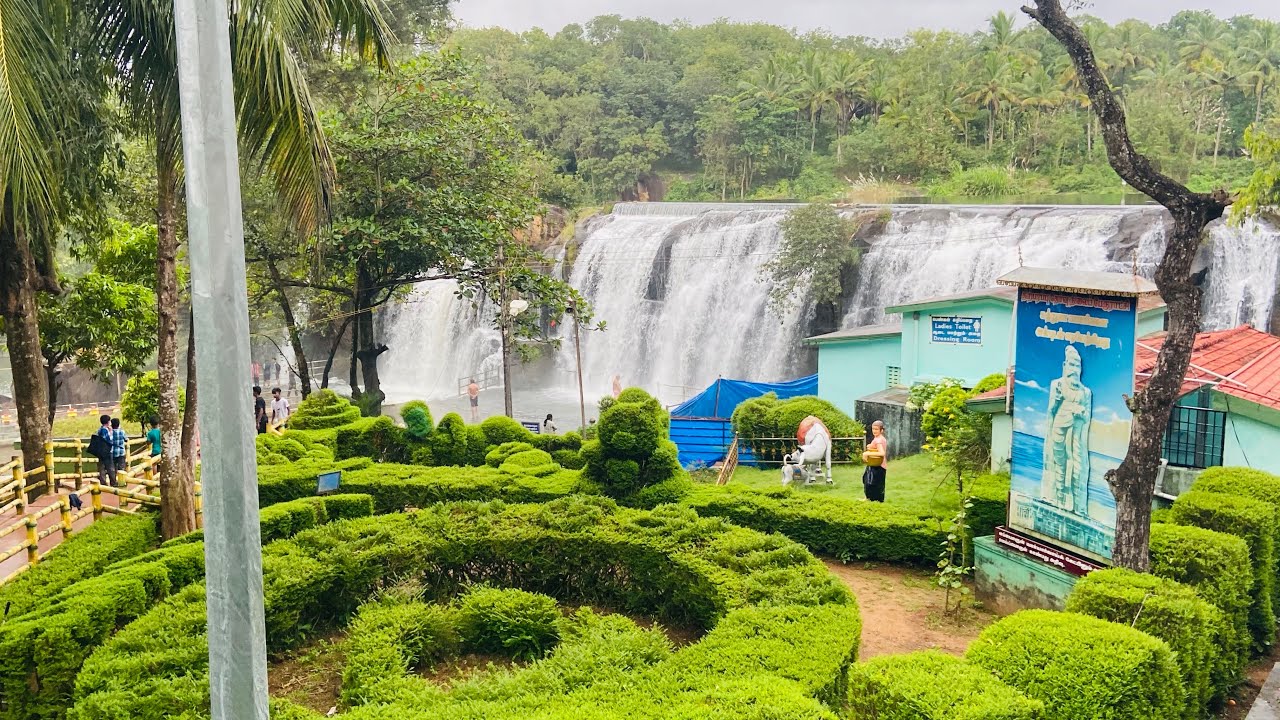 Thirparappu Waterfalls, Kanyakumari District || sound of water falls 😍 ...