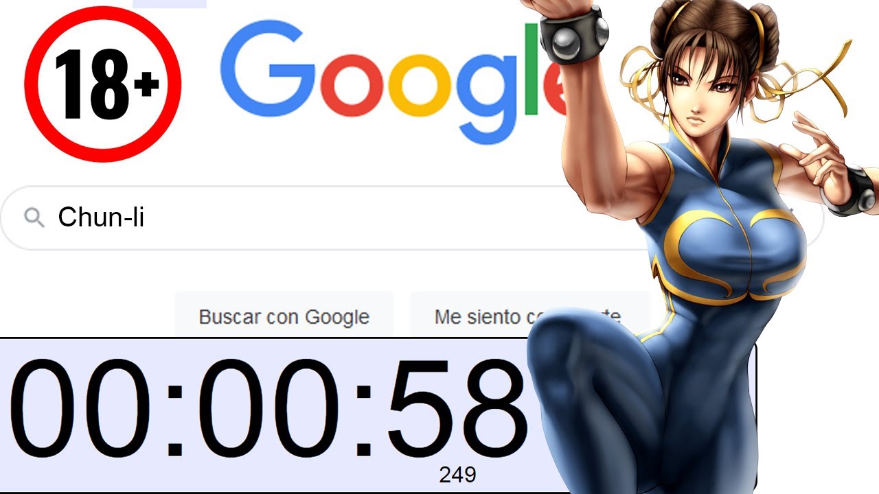 Chun-Li Google Speedrun NSFW - YouTube