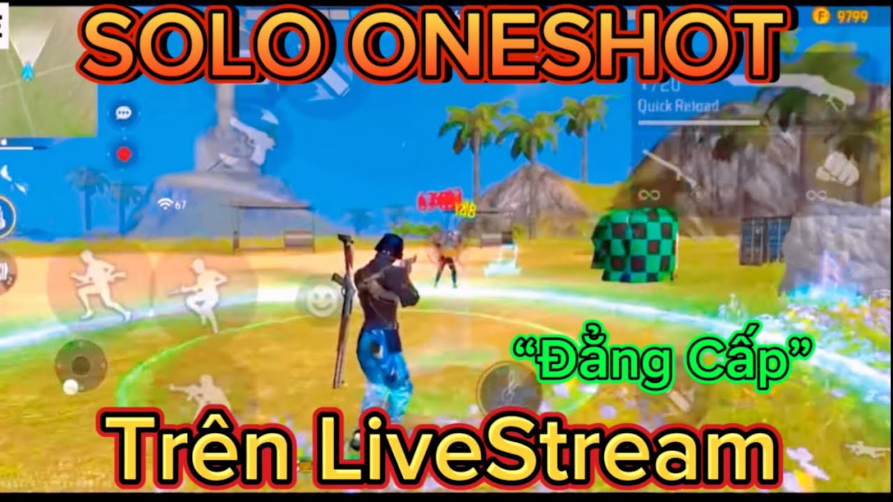 Solo Oneshot Trên Livestream Của Mr Nam Cực Ảo Ma | Free Fire - YouTube