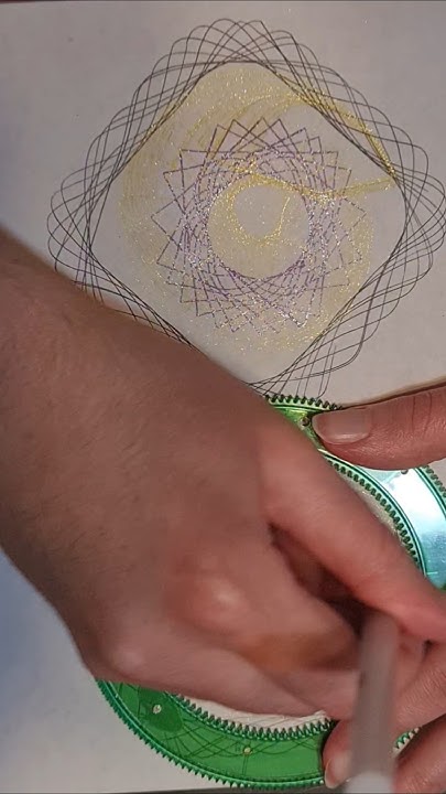 Magic Symmetry and multi gear spirograph metatron lattern #spirograph #magic #art - YouTube
