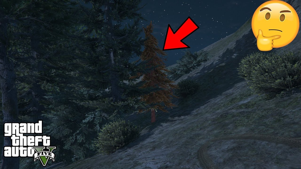 GTA 5 - Mysterious Gold Trees Spotted! - YouTube