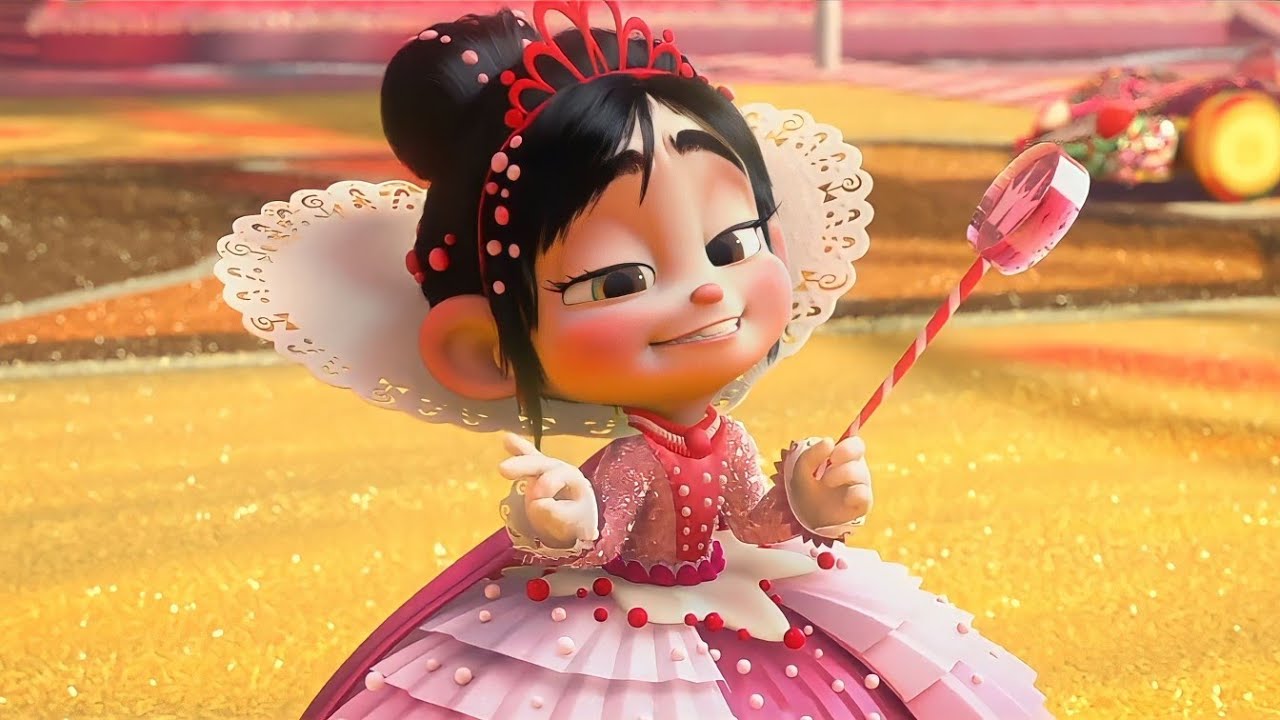 Vanellope volta a ser a princesa da Corrida Doce | Detona Ralph (2012 ...