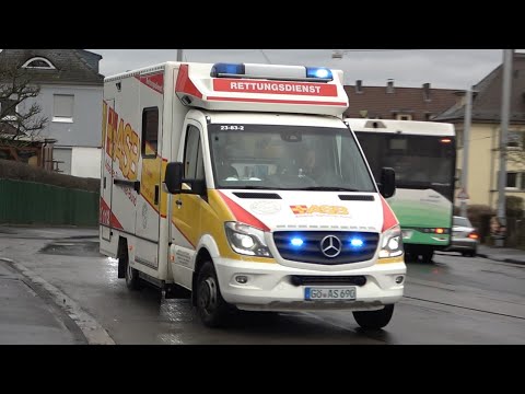 Einsatzfahrt RTW ASB Hann Münden - YouTube