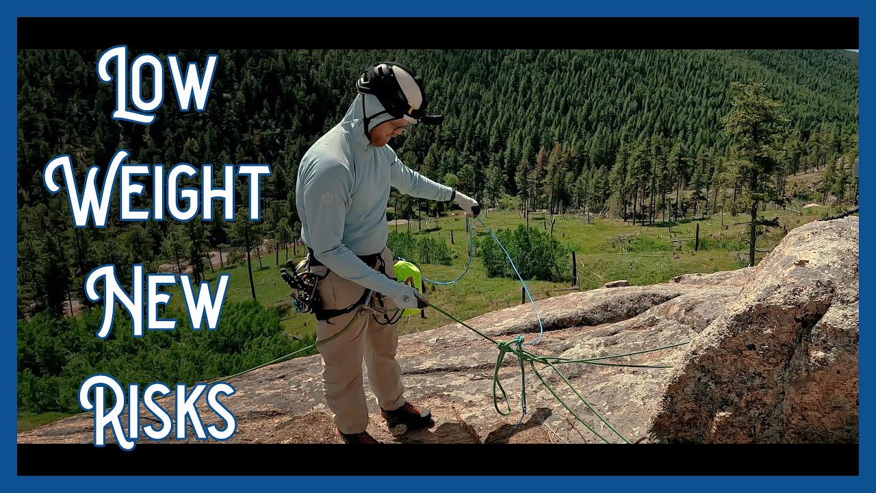 Want a Skinny, Light Tag Line on Your Rappel from a Climb? Consider ...