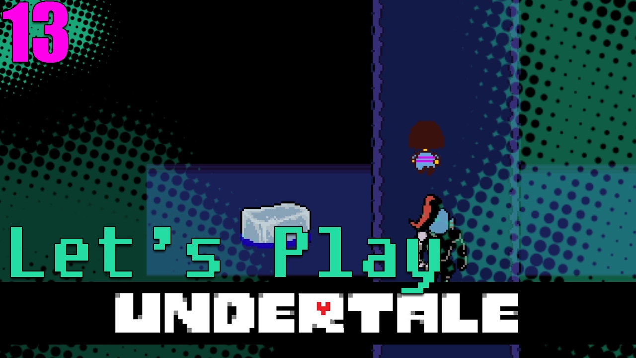 Let's Play Undertale - [Ep 13] It's UNDYNE! OHNOOHNO FLEE RUN PANIC ...