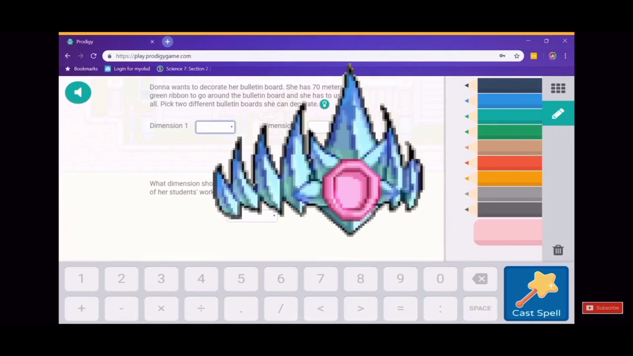 ProdigyMath Pirate - "This Crown Is A Spam" (1 HOUR) - YouTube