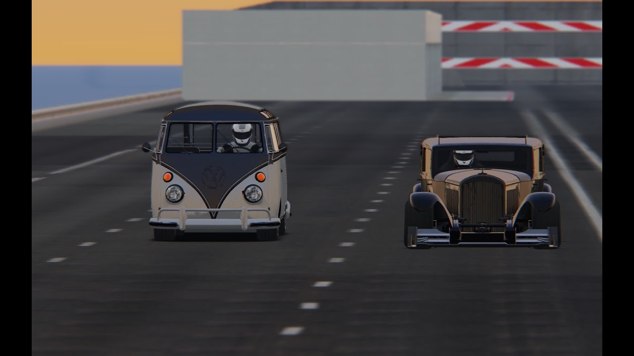 Bentley F1 vs Volkswagen T1 - Drag Race 20 KM - YouTube