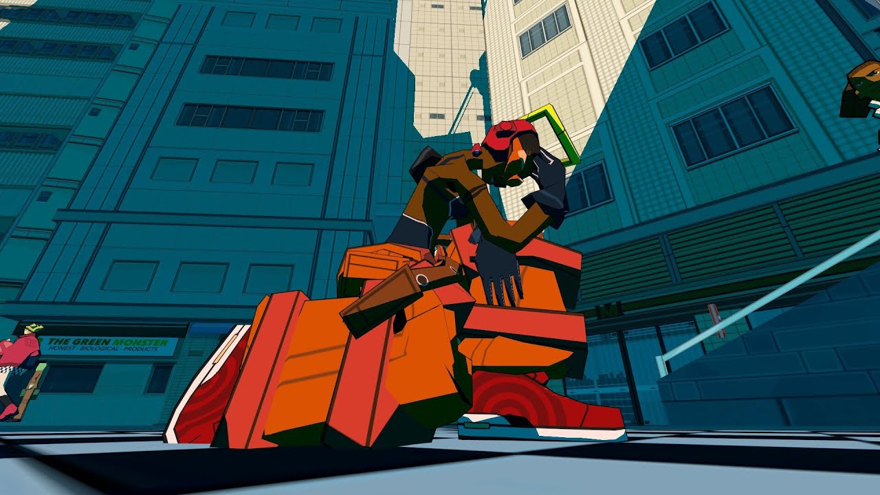 bomb rush cyberfunk unlocking rave - YouTube